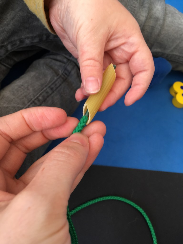 Threading Beads- Fine Motor Skills Activity. – The SEN Resources Blog