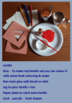 Let’s Have Fun Making Shapes Using Rice and Lentils. Guest Post by ...