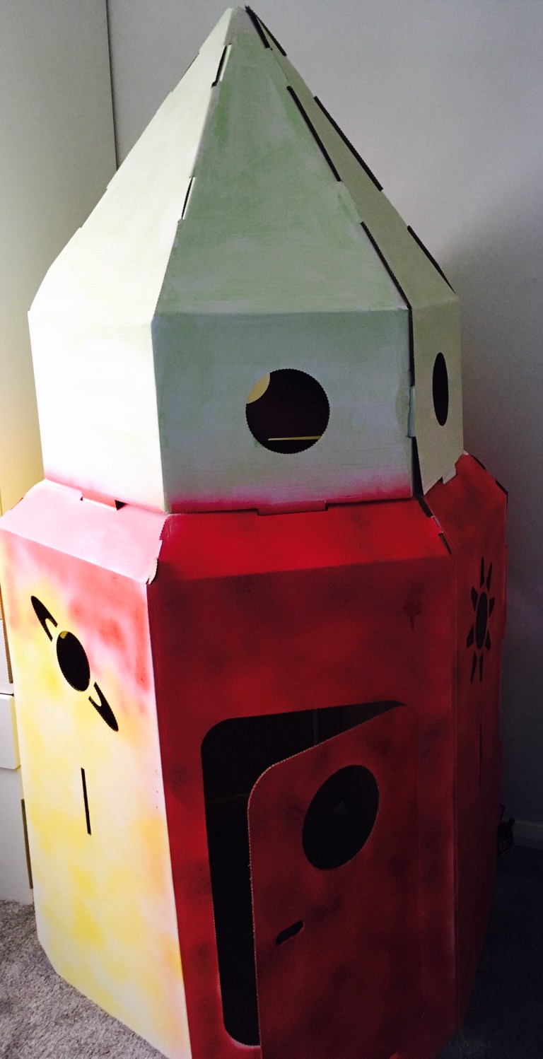 Review: Kid-Eco Cardboard Rocket Den – The SEN Resources Blog