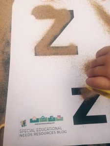 Practising Forming the Letters of the Alphabet in the Sand Pit! – Fun ...