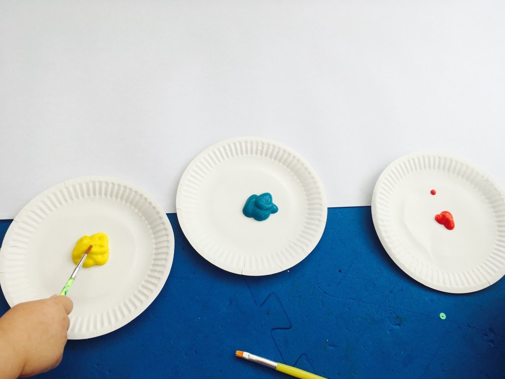 Introducing Colours and Mixing Colours- Simple Art Activity for Kids ...