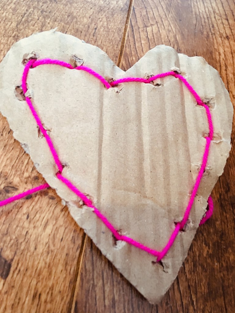 Valentine’s Day Fine Motor Threading Craft for Kids – The SEN Resources ...