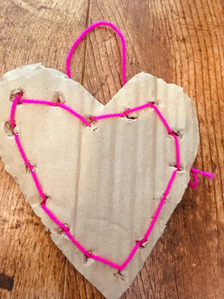 Valentine’s Day Fine Motor Threading Craft for Kids – The SEN Resources ...