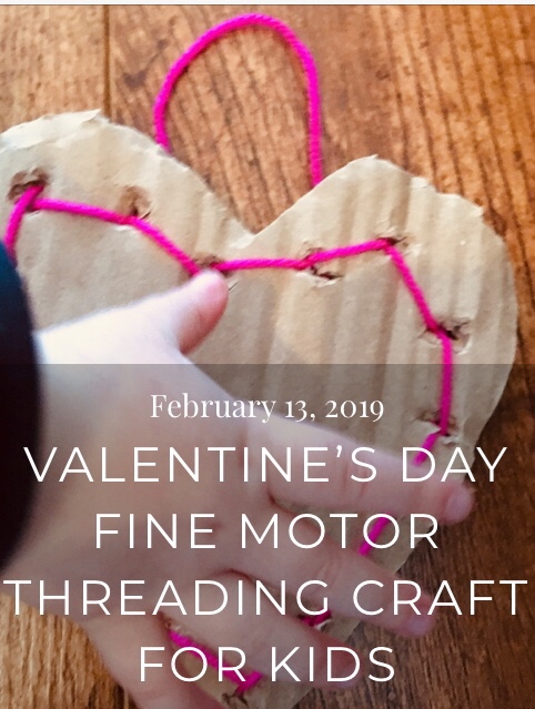 Valentine’s Day Fine Motor Threading Craft for Kids – The SEN Resources ...