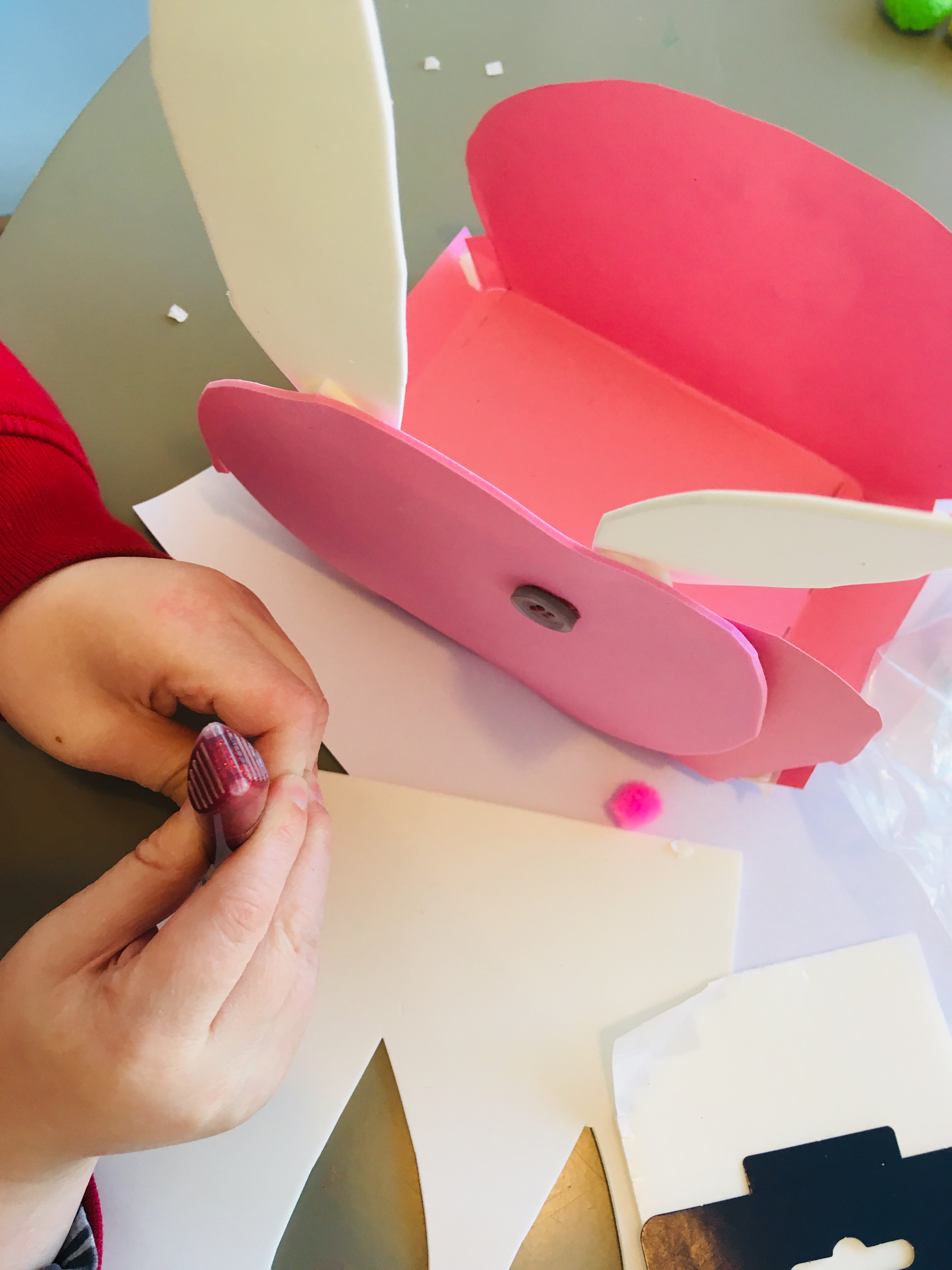 Easter Craft for Young Kids: Making a Bunny Easter Basket – The SEN ...