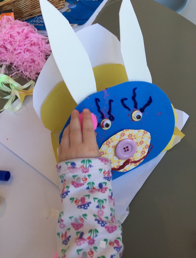 Easter Craft for Young Kids: Making a Bunny Easter Basket – The SEN ...