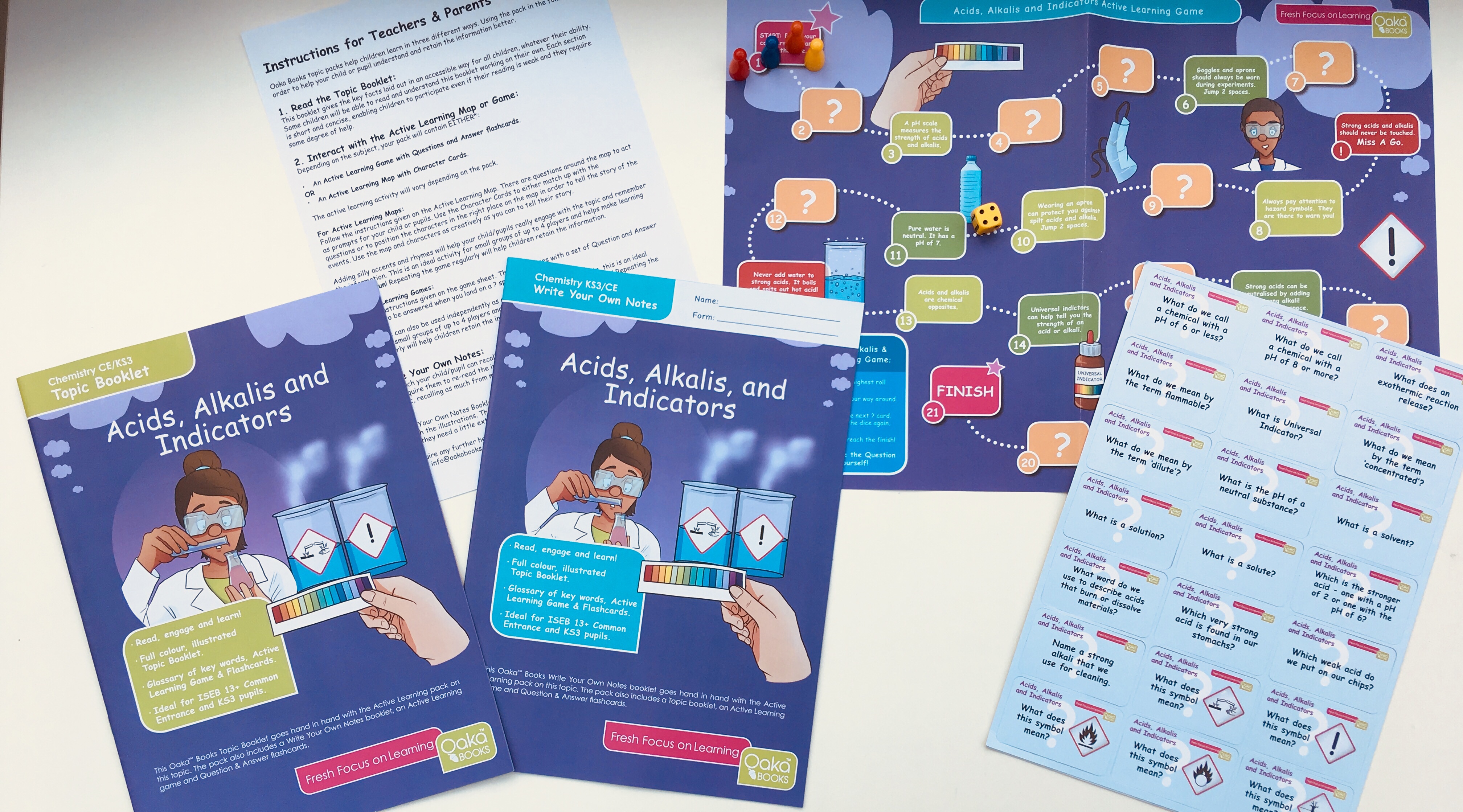 Review: Oaka Books’ CE/KS3 SCIENCE: CHEMISTRY: ACIDS, ALKALIS AND ...