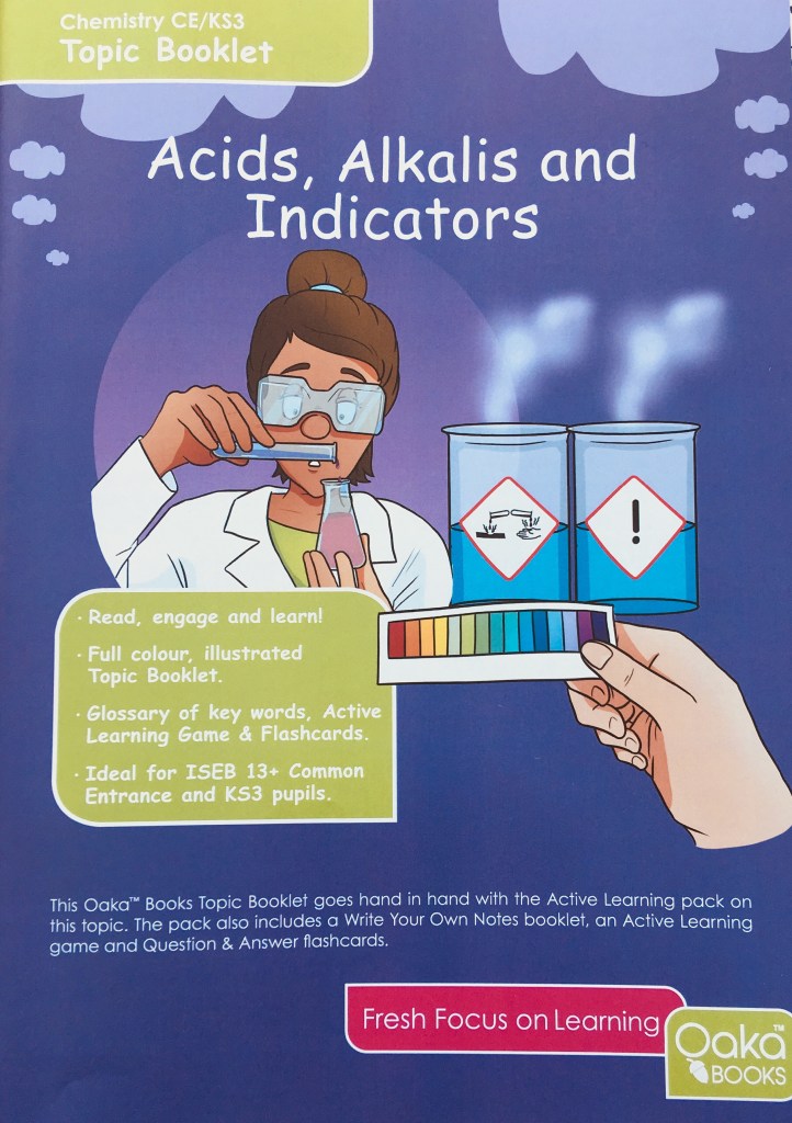 Review: Oaka Books’ CE/KS3 SCIENCE: CHEMISTRY: ACIDS, ALKALIS AND ...