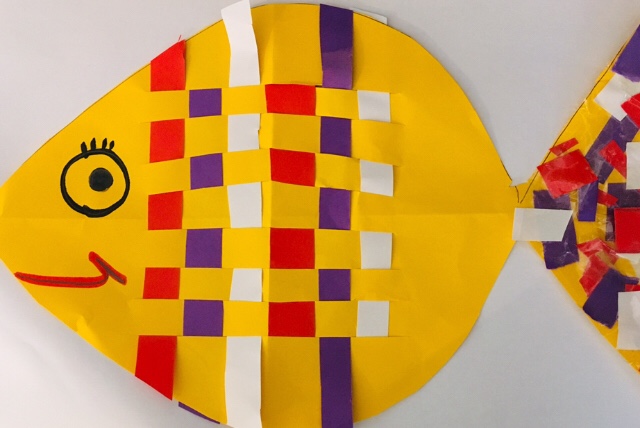Under the Sea Craft- Make a Paper Weaved Rainbow Fish – The SEN ...