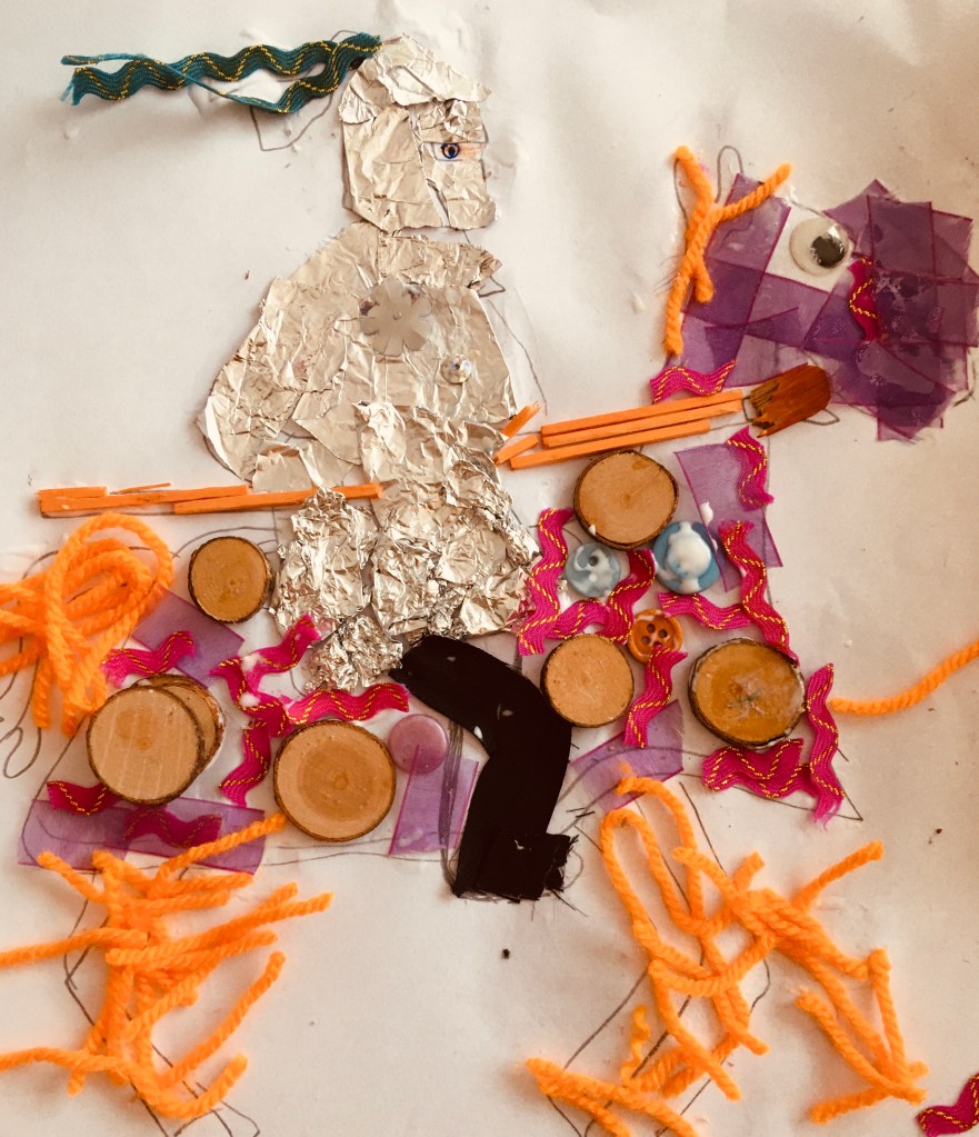 Make a Knight Collage/Colouring (free printable) – The SEN Resources Blog