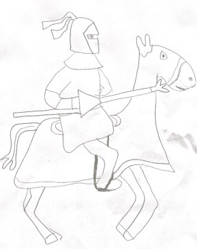 Make a Knight Collage/Colouring (free printable) – The SEN Resources Blog