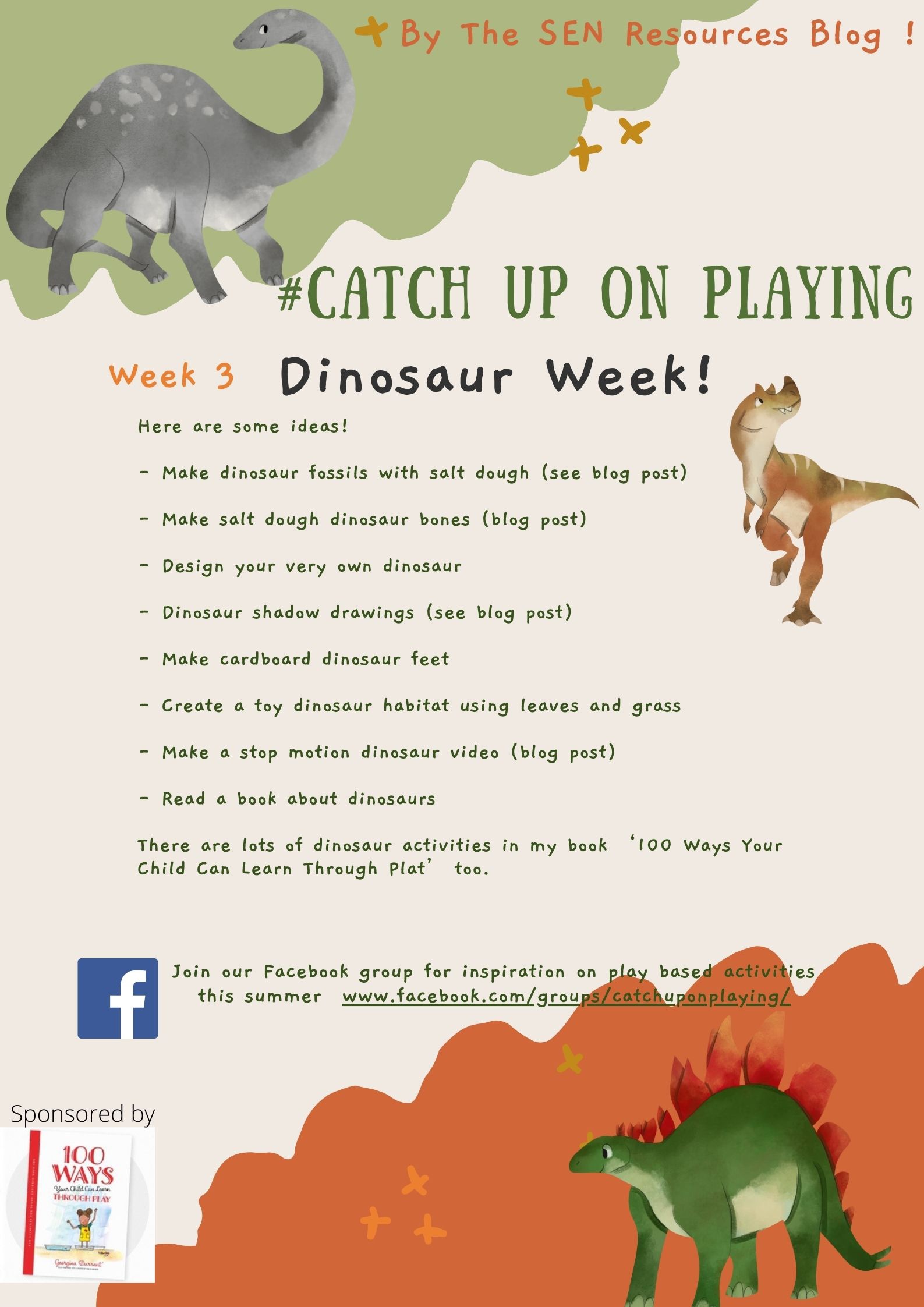 Dinosaur Activities for Kids – The SEN Resources Blog